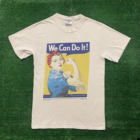 American Vintage | Shirts | Vintage Y2k Ww2 Propaganda Poster Shirt Usa ...